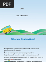 Understanding Conjunctions in English | PDF | Phrase | Adverb