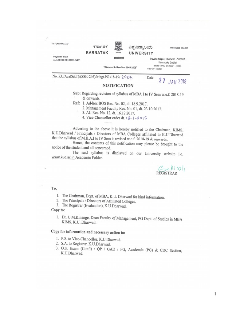 Revised MBA Syllabus PDF | PDF | Brand | Economics