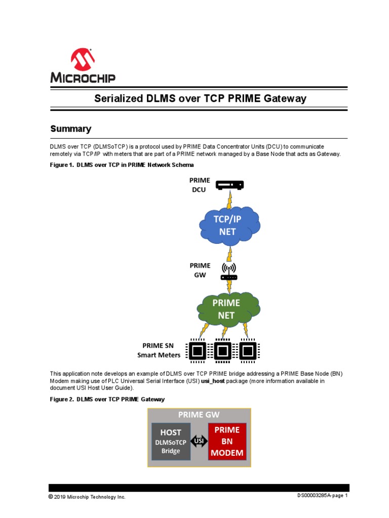 Serialized DLMS Over TCP PRIME Gateway | PDF | Internet Protocol Suite ...