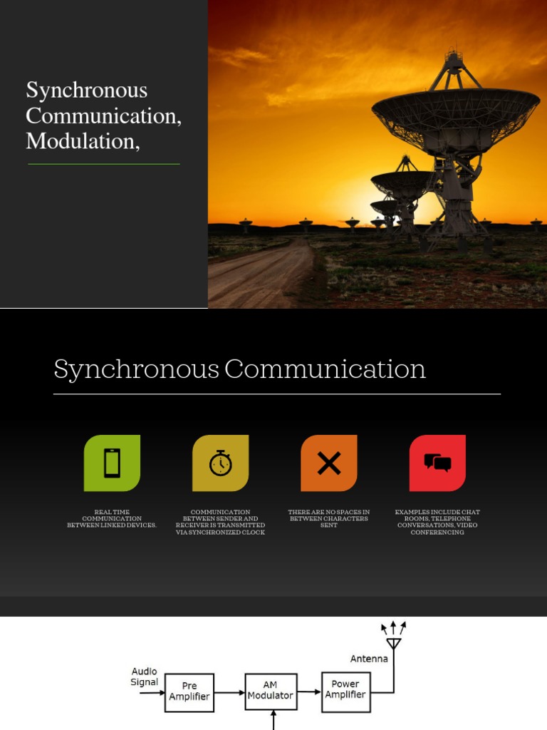 Synchronous Communication, Modulation | PDF | Science & Mathematics ...