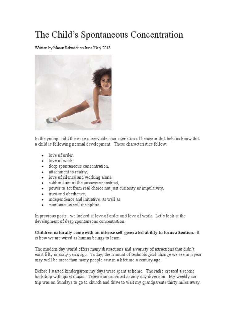 The Importance of Developing Deep Spontaneous Concentration in Children ...