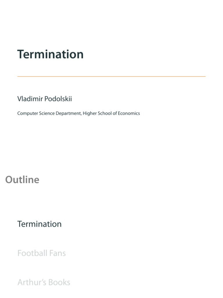 12 Termination | PDF | Invariant (Mathematics) | Friendship