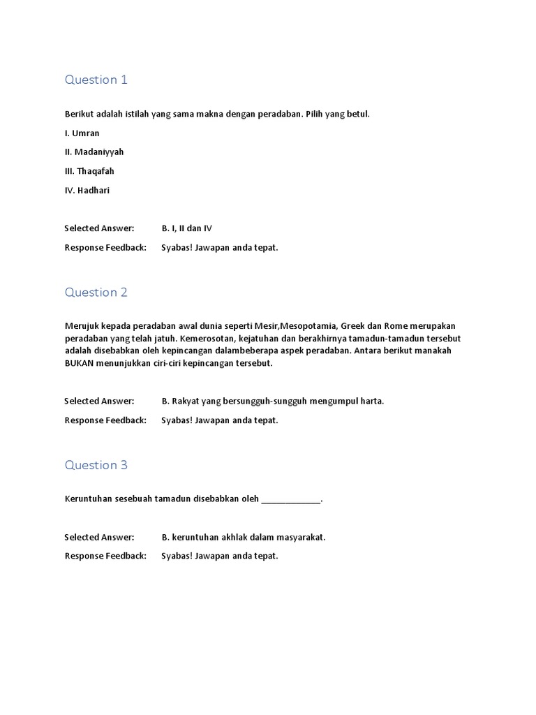 TITAS - Aktiviti Mingu 2 PDF | PDF | Ilmu Sosial | Sains & Matematika