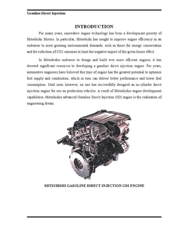 Gasoline Direct Injection - 2 | PDF | Fuel Injection | Engines