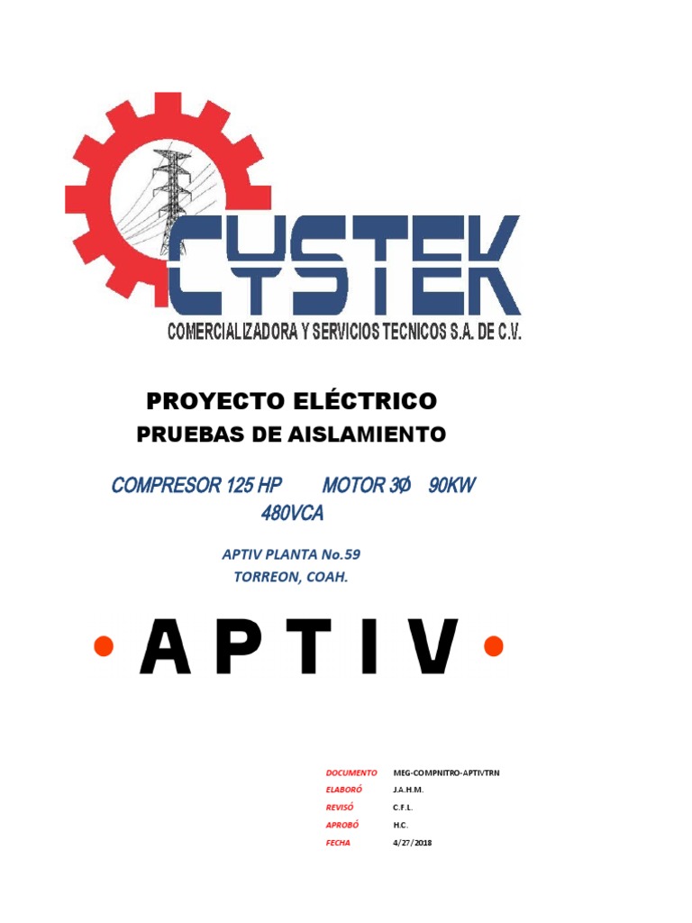 Pruebas de Aislamiento | PDF | Aislador (Electricidad) | Resistencia Eléctrica y Conductancia