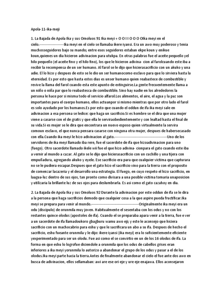 Apola Ika Melli | PDF | Religiones religiosas | Religión étnica