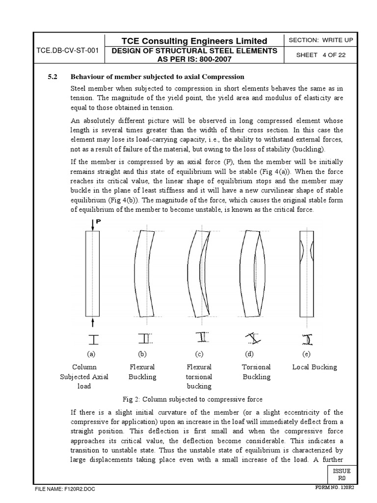 TCE Consulting Engineers Limited | PDF | Buckling | Mechanical Engineering