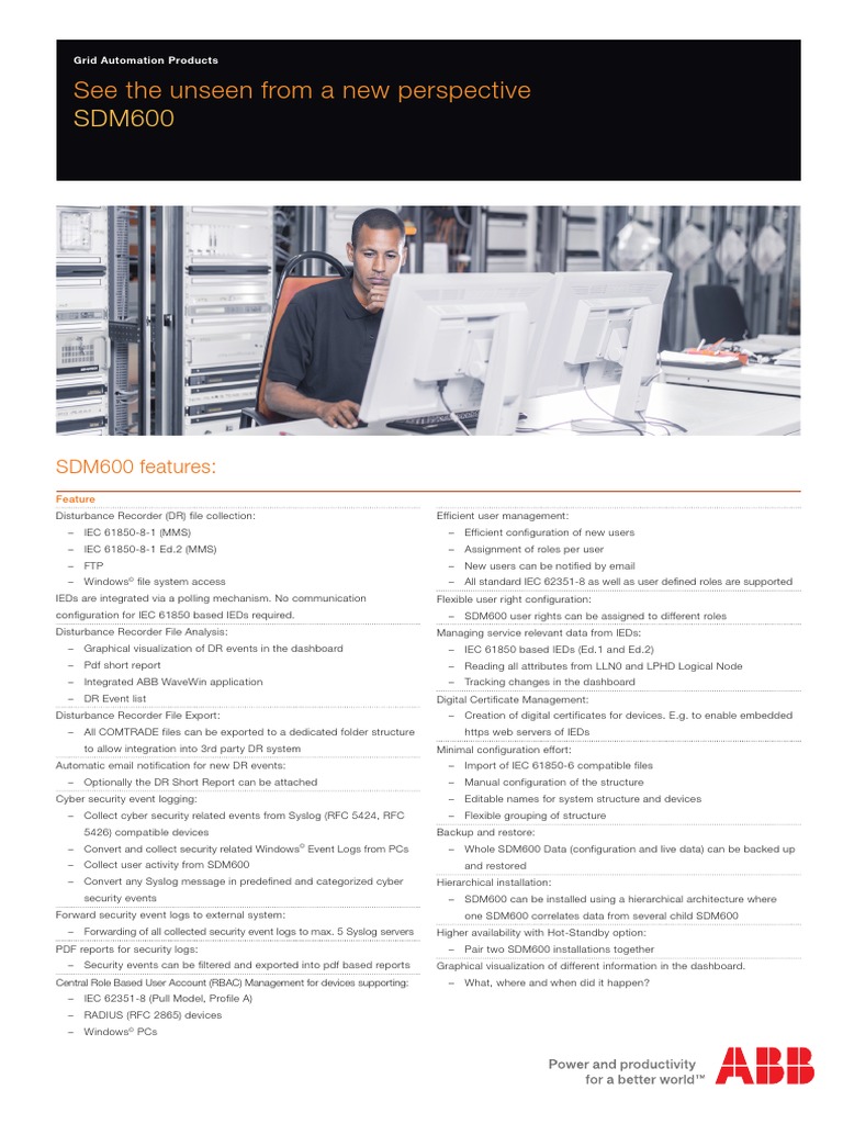 See The Unseen From A New Perspective: SDM600 Features | PDF ...