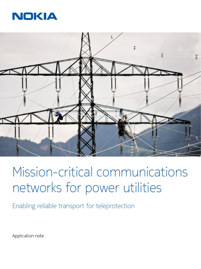 Mission-Critical Communications Networks For Power Utilities | PDF ...