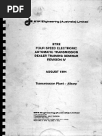 BA Falcon BTR Transmission Guide | PDF | Automatic Transmission ...