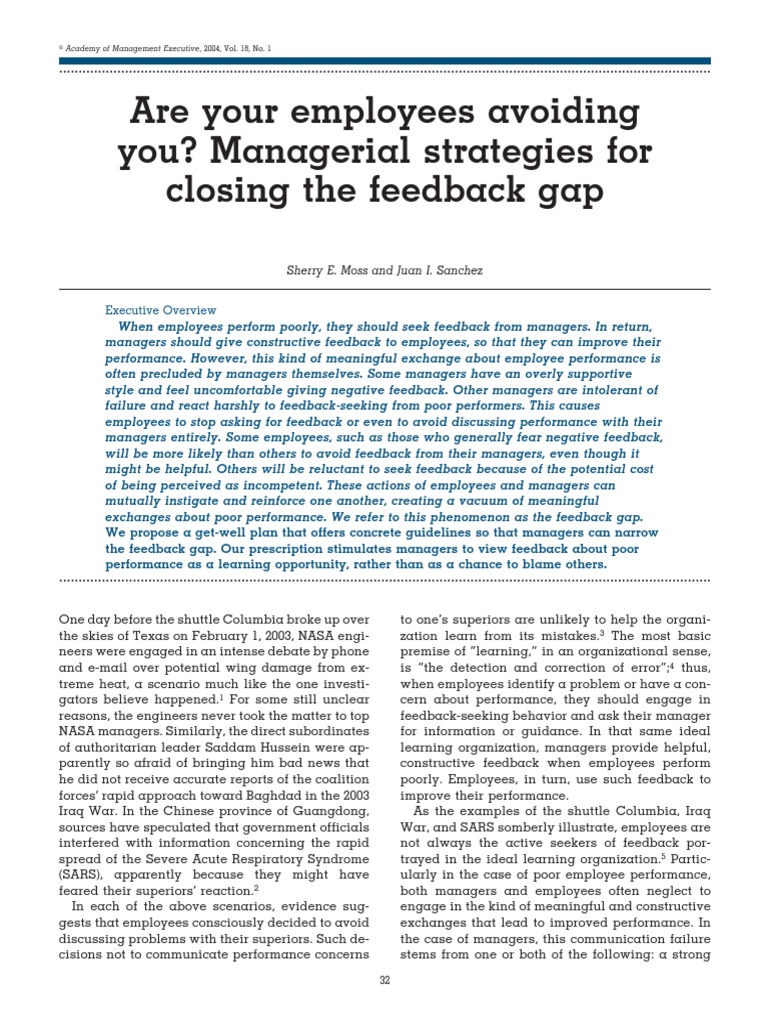 Feedback Gap Ame PDF | PDF | Motivation | Motivational