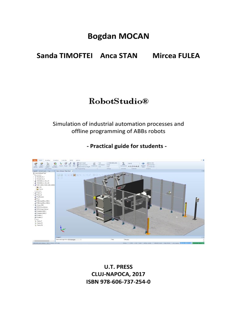 RobotStudio Simulation of Industrial PDF | PDF | Subroutine | Computer Program
