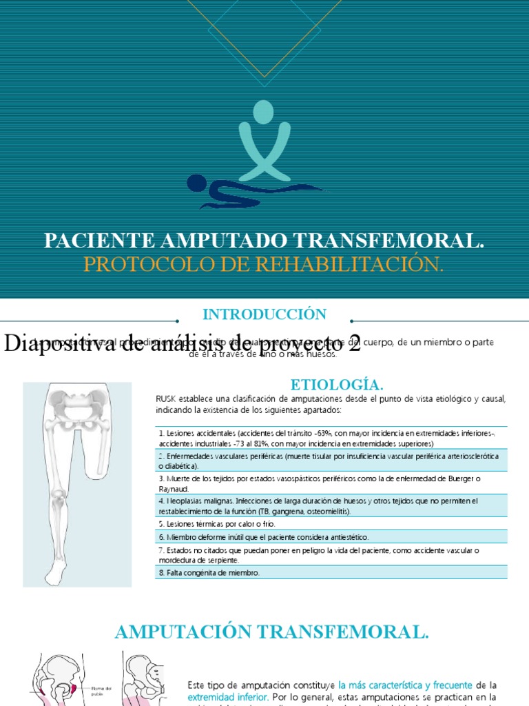 Protocolo de Rehabilitación Transfemoral | PDF | Contracción muscular ...