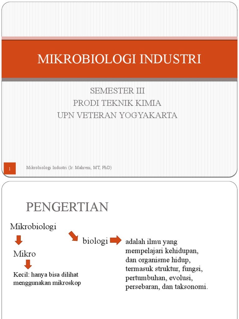 4.6. Mikrobiologi - Industri | PDF