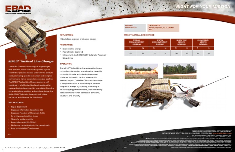 Application: MPLC Tactical Line Charge | PDF | Implied Warranty | Armed ...