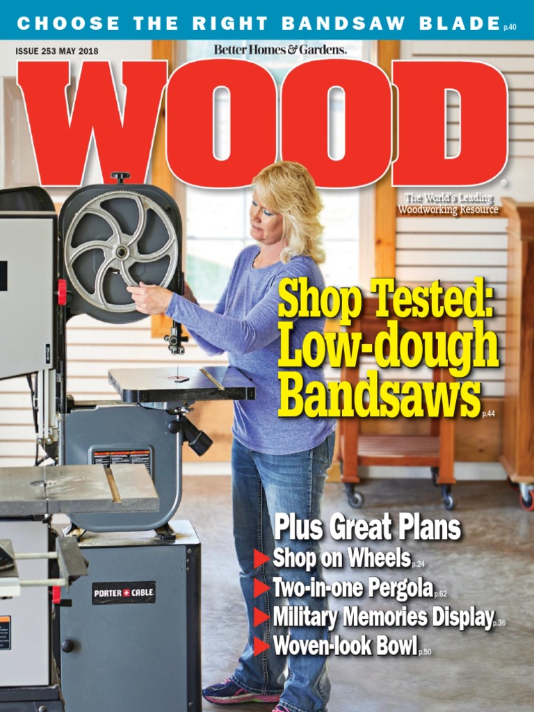 Wood Magazine 253 05.2018 PDF | PDF | Equipment | Crafts