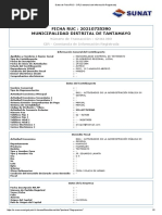RUC de Unacem Perú S.A. | PDF | Lima | Telecomunicaciones
