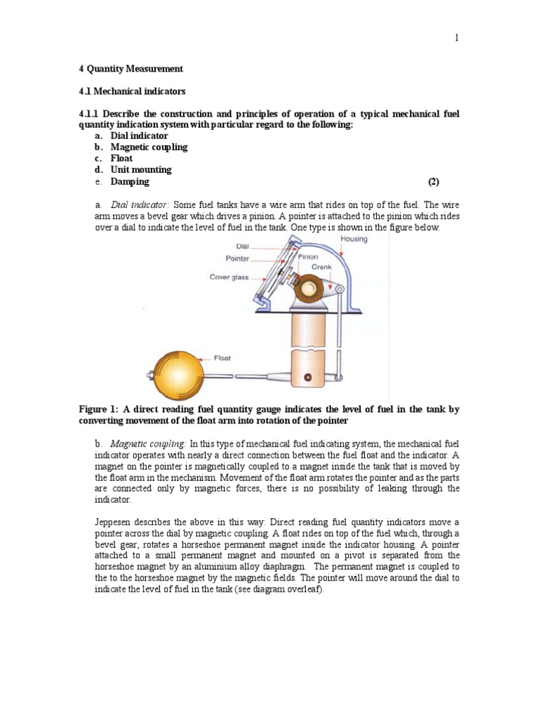Capacitance Fuel Quantity Measurement | PDF | Capacitor | Density
