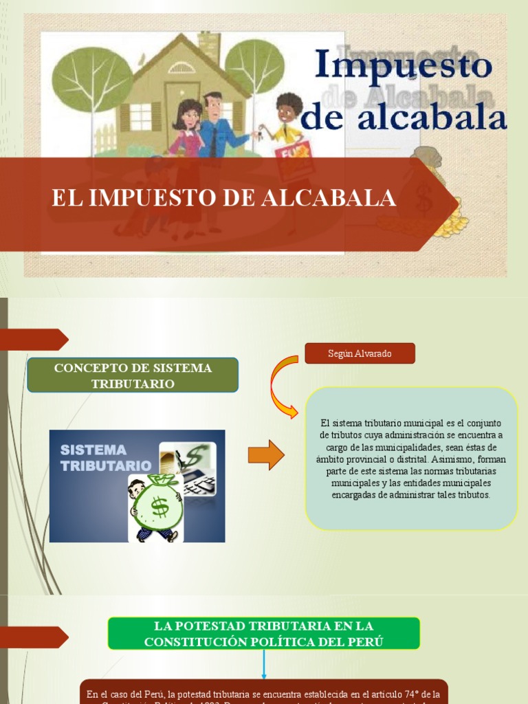 El Impuesto De Alcabala | Cuota | Impuestos
