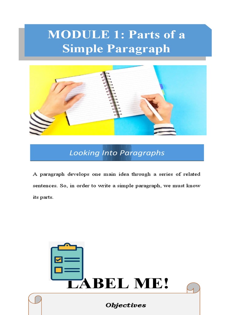 MODULE Grade 4 Week 1 | PDF | Paragraph