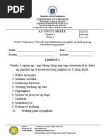 ESP1 Q1 Week 3 Worksheet 1 | PDF