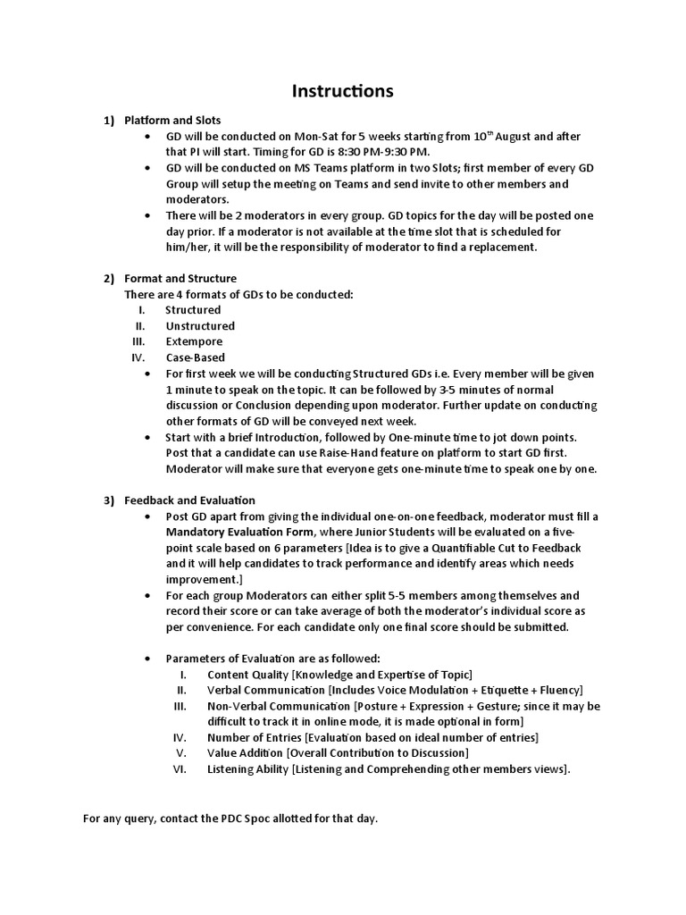 Instructions For Grooming Session | PDF | Nonverbal Communication ...