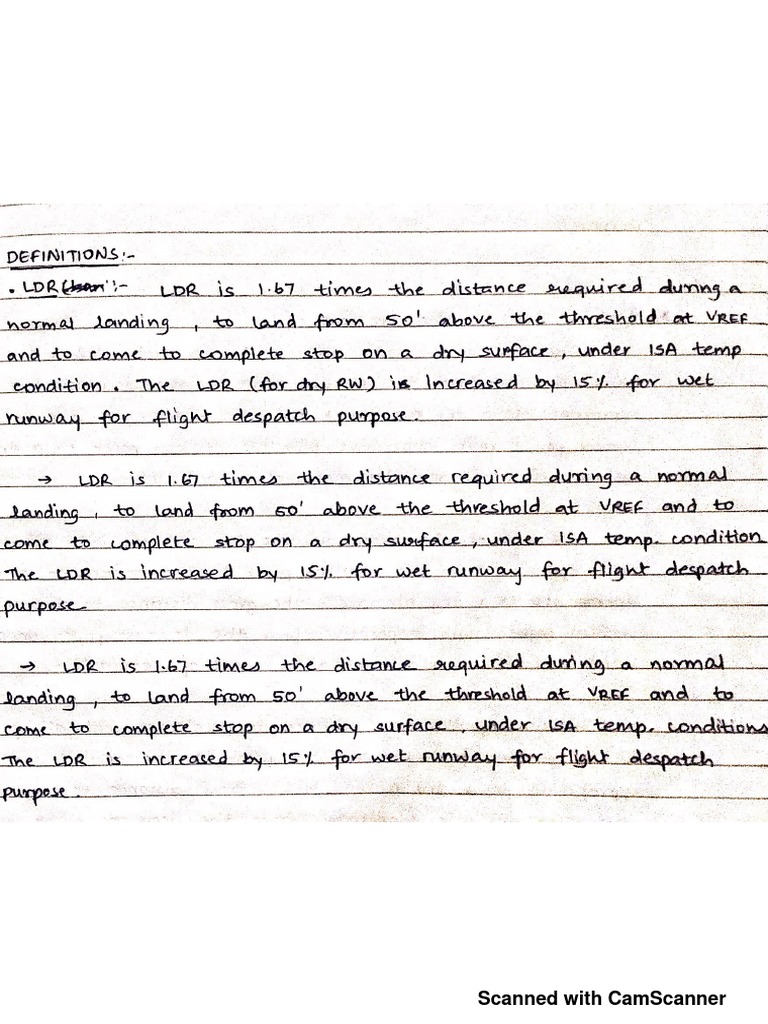 Landing Definition | PDF