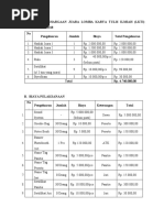 Rencana Anggaran Biaya MPLS | PDF