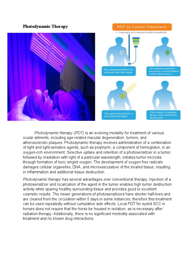 Photodynamic Therapy | PDF