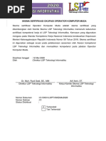 Proposal LSP TD | PDF