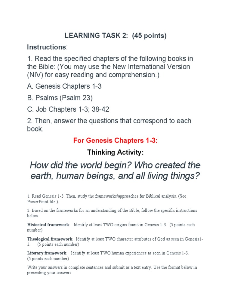 How Did The World Begin? Who Created The Earth, Human Beings, and All ...