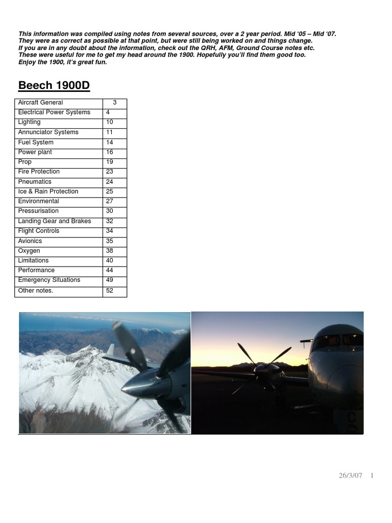 B1900 NOTES Page 1-20 | PDF | Jet Engine | Turbine