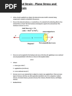 Aircraft Structure - 2 - Stresses | PDF