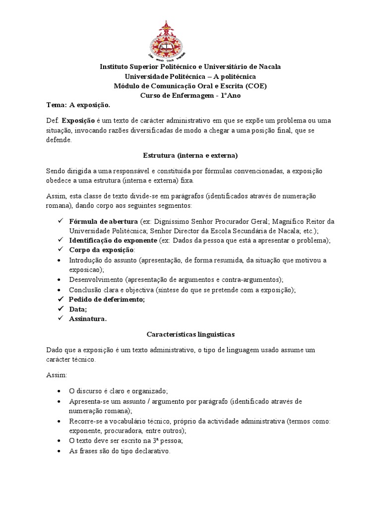 Instituto Superior Politécnico e Universitário de Nacala. 7 | PDF | Universidade | Science