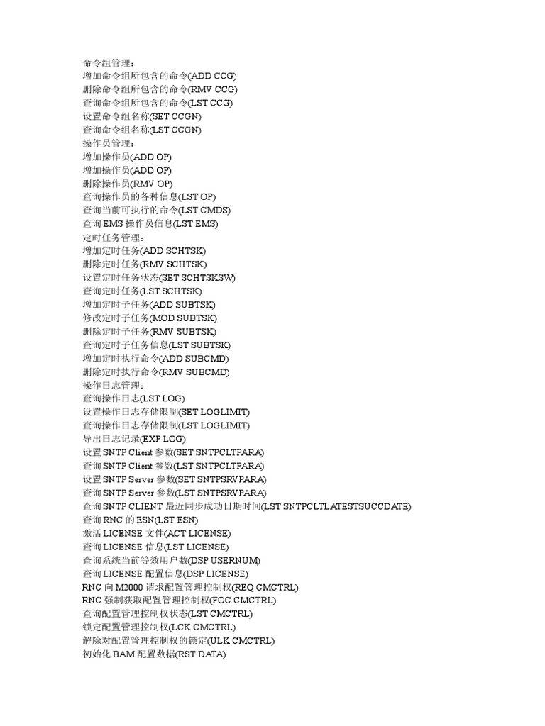 Huawei Mml Command Pdf
