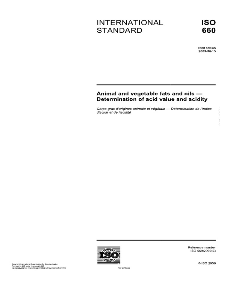 Iso 660 2009 PDF | PDF
