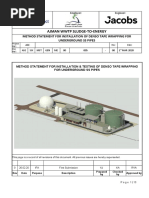 Method Statement For Insulation Works and Jacketing | PDF | Thermal ...