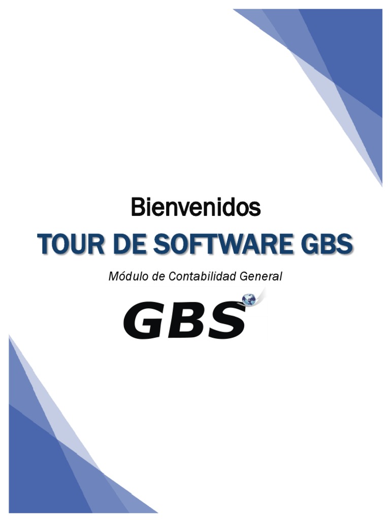 Software GBS Manual Del Sistema | PDF | Contabilidad | Programa de ...