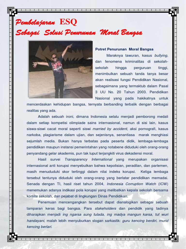 Pembelajaran ESQ PDF | PDF | Kesehatan Holistik