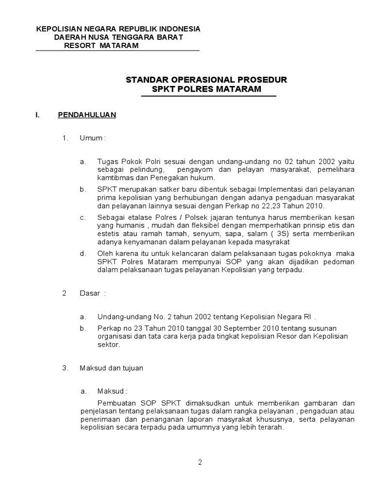 Sop SPKT 2017 | PDF | Ilmu Sosial