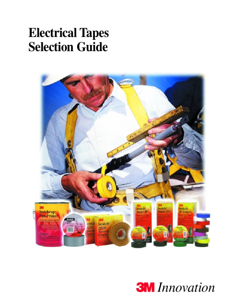 3M Elect Tape Catalogue | Download Free PDF | Insulator (Electricity ...