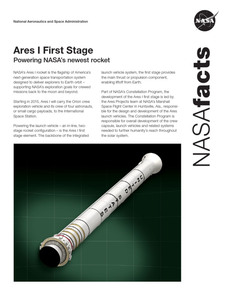 Ares I First Stage Overview and Specs | PDF