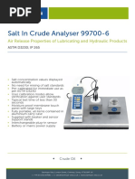 Salt in Crude Analyser ASTM D3230 IP 265: Key Features Principles of ...