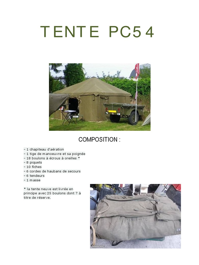 Tente Pc54-Img PDF | PDF