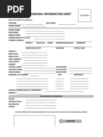 Form Record of Barangay Inhabitant | PDF | Justice | Crime & Violence