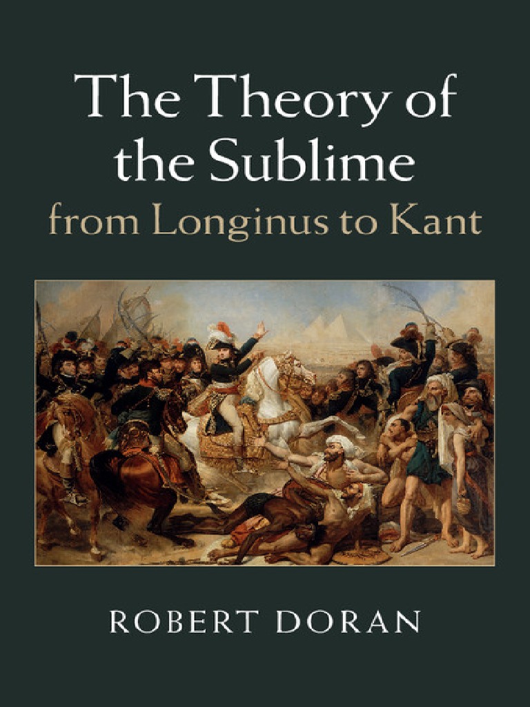 Robert Doran - The Theory of The Sublime From Longinus To Kant (2015 ...