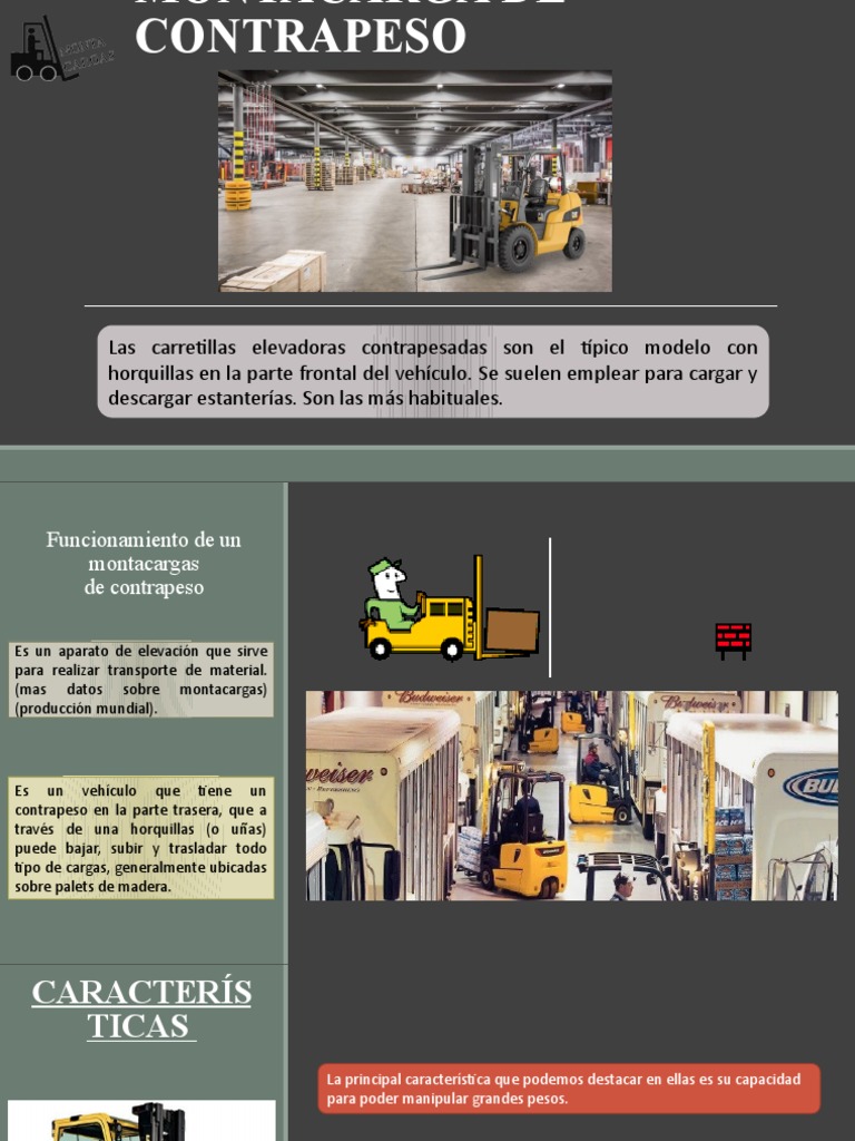 Montacarga de Contrapeso | PDF