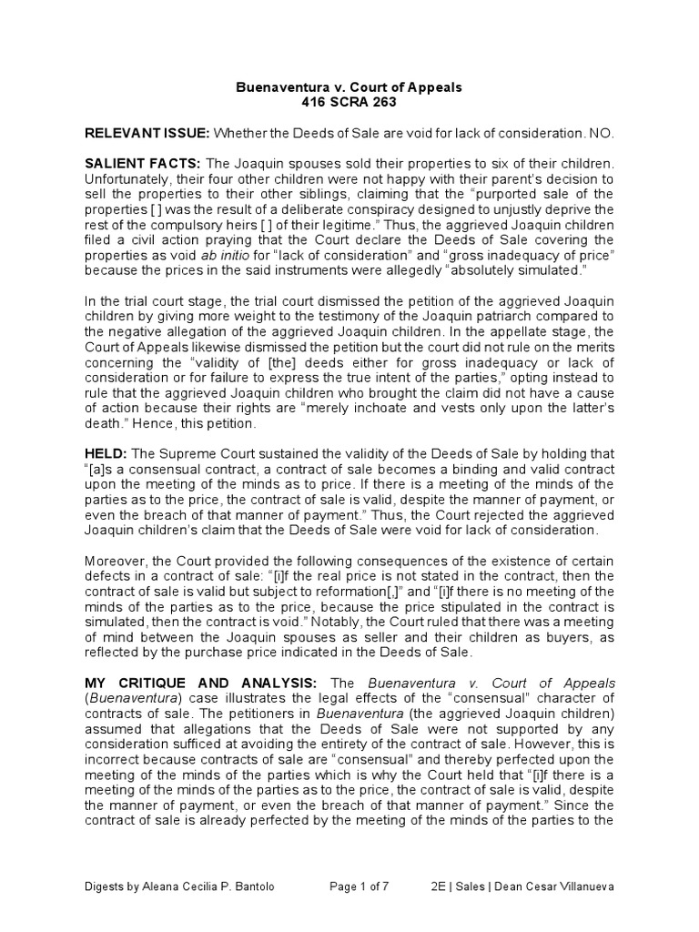 Module 1 Case Digests | PDF | Guarantee | Legal Concepts