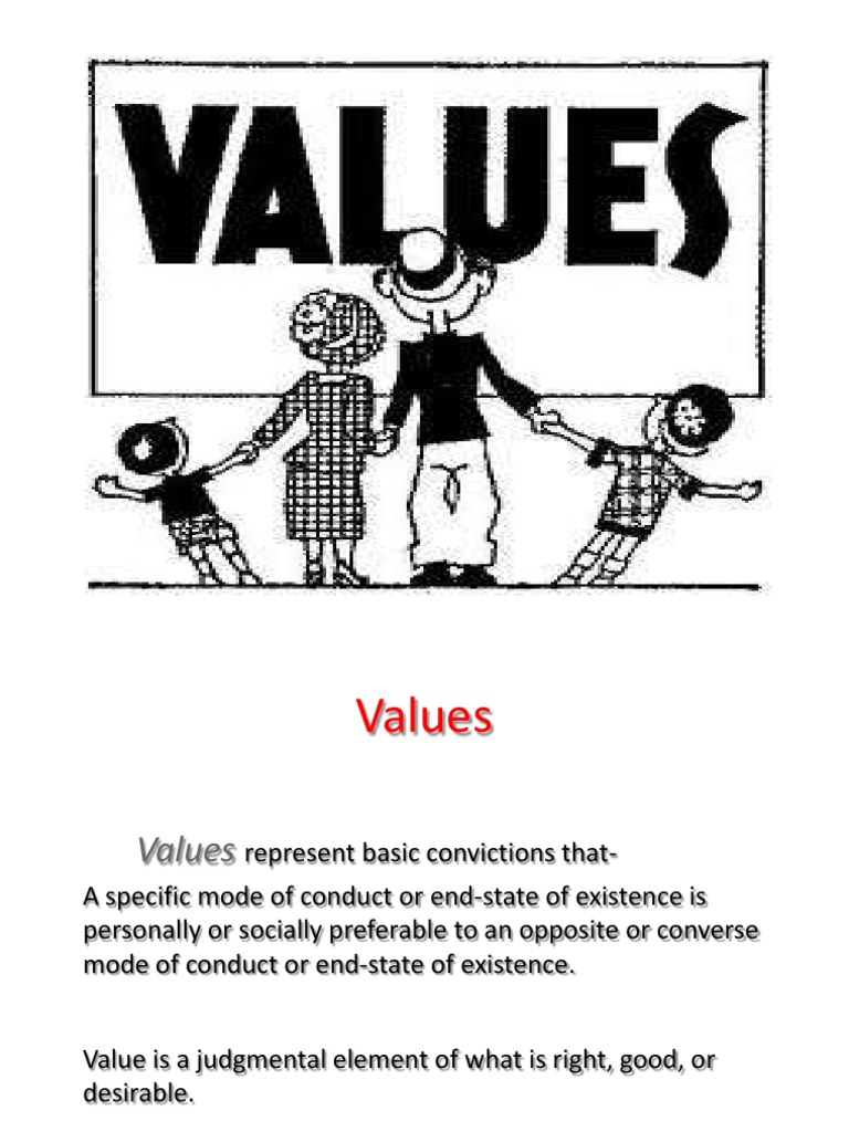 Values Lesson 1 PDF | PDF | Value (Ethics) | Attitude (Psychology)