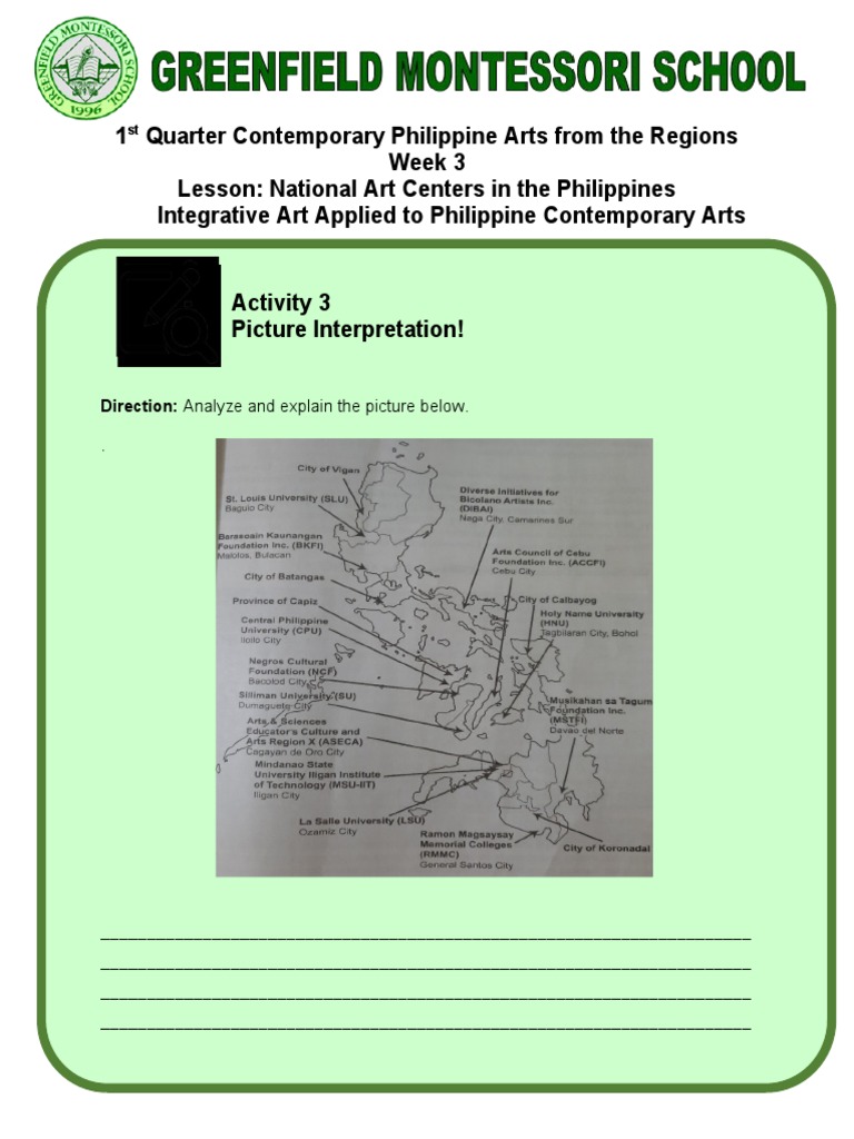 W-3. Contemporary. Activities | PDF